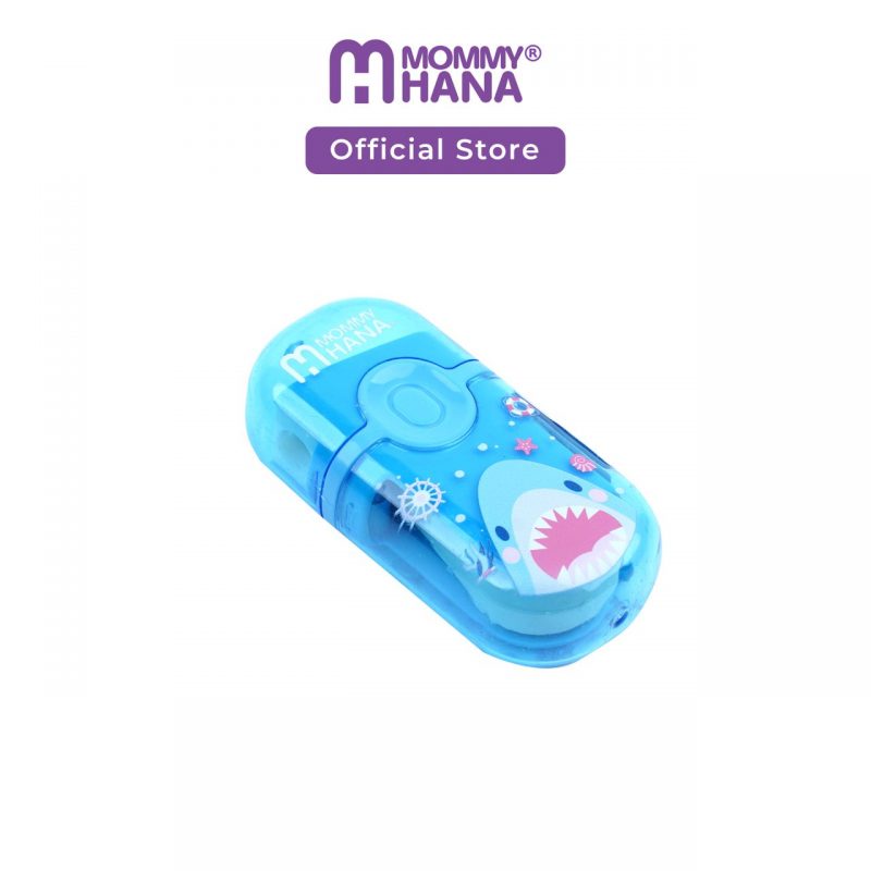 SHARK 2in1 ERASER SHARPENER (BLUE) – Shop with MommyHana