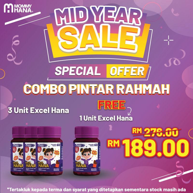 COMBO PINTAR RAHMAH (FREE 1 UNIT EXCEL HANA) – Shop with MommyHana COMBO PINTAR RAHMAH (FREE 1 UNIT EXCEL HANA) – Shop with MommyHana